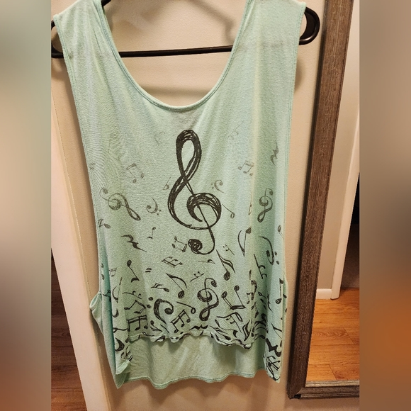 Midnight Hour | Tops | Midnight Hour Musical Shark Bite Tank From Hot ...